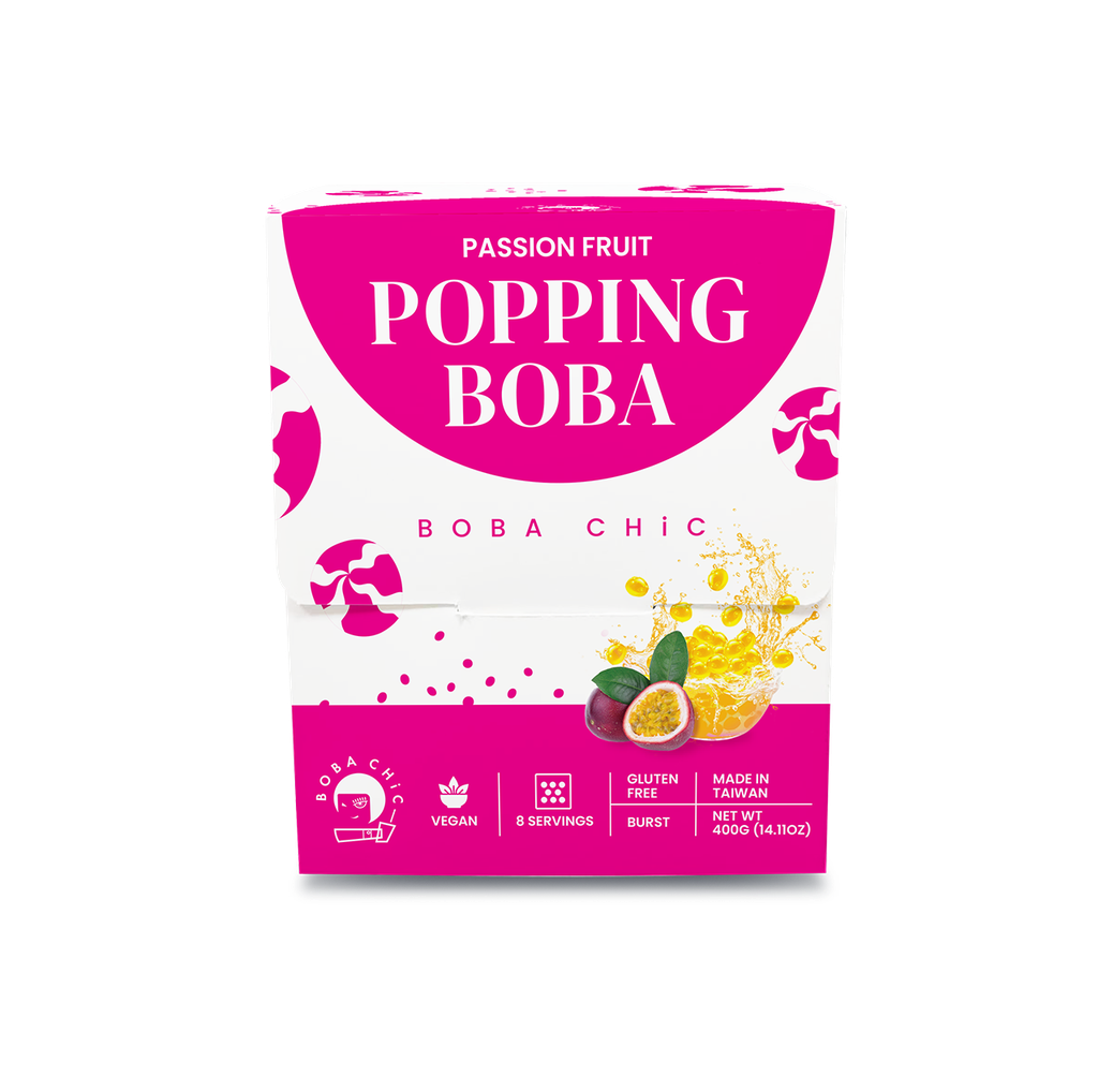 Passion Fruit Popping Boba Box : A Profitable Addition to Your Beverage Line with BOBA CHIC