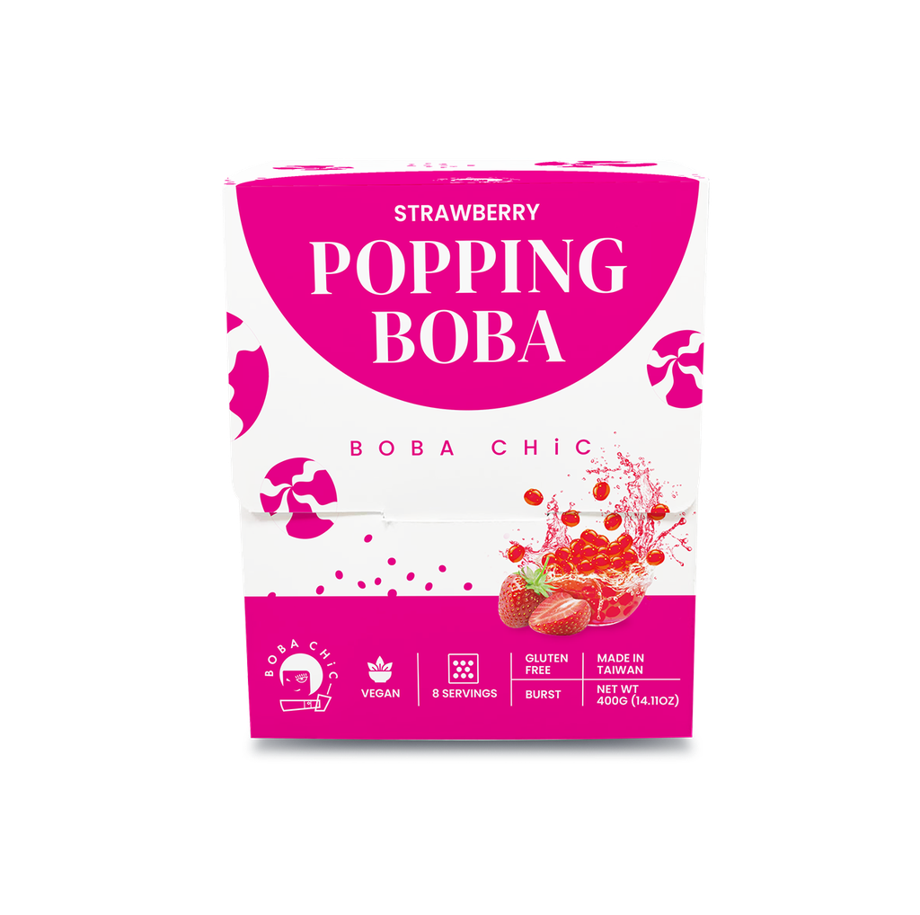 Strawberry Popping Boba Box: Shake Up Your Beverage Empire and Partner ...