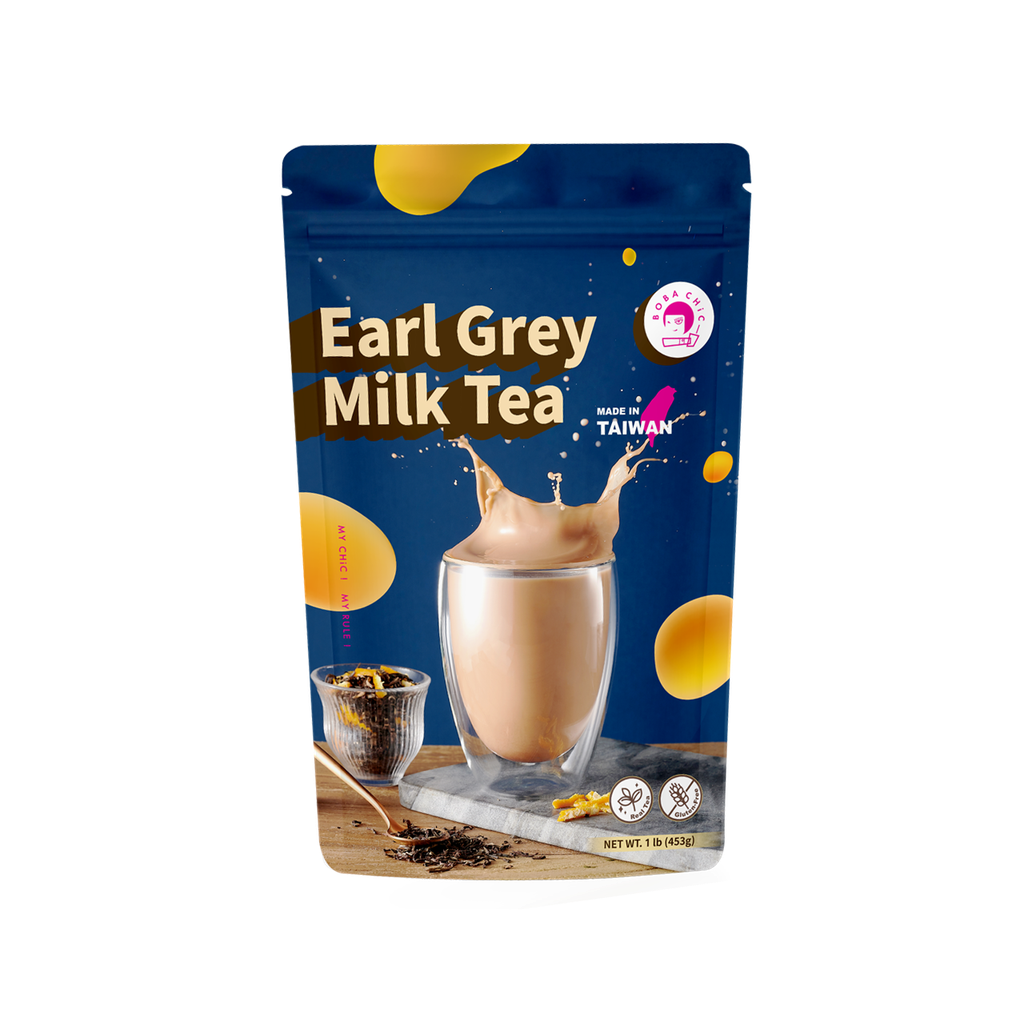 Instant Earl Grey milk tea - The Perfect Gift for Drink Lovers: Experience BOBA CHIC at Home