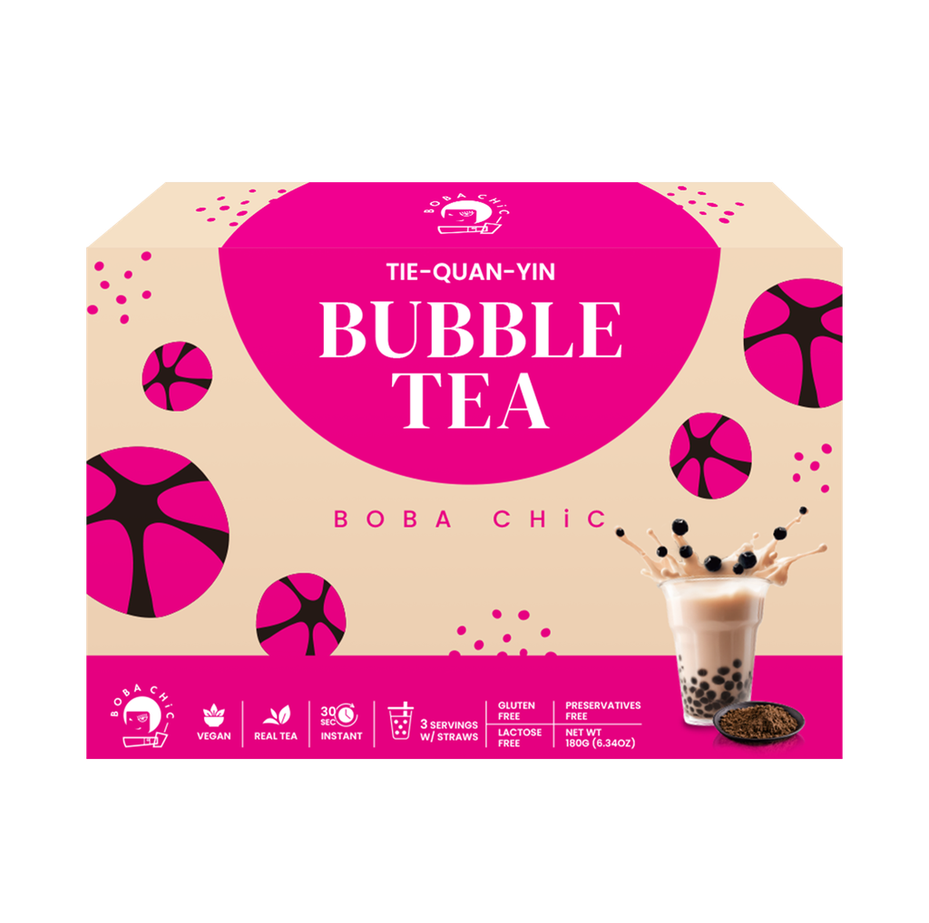 Tie-Quan-Yin Bubble Tea | BOBA CHiC Taiwan