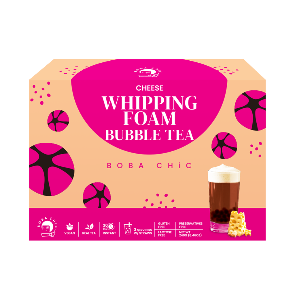 Ready-Made Rich Cheese Foam Bubble Tea Kit | BOBA CHiC